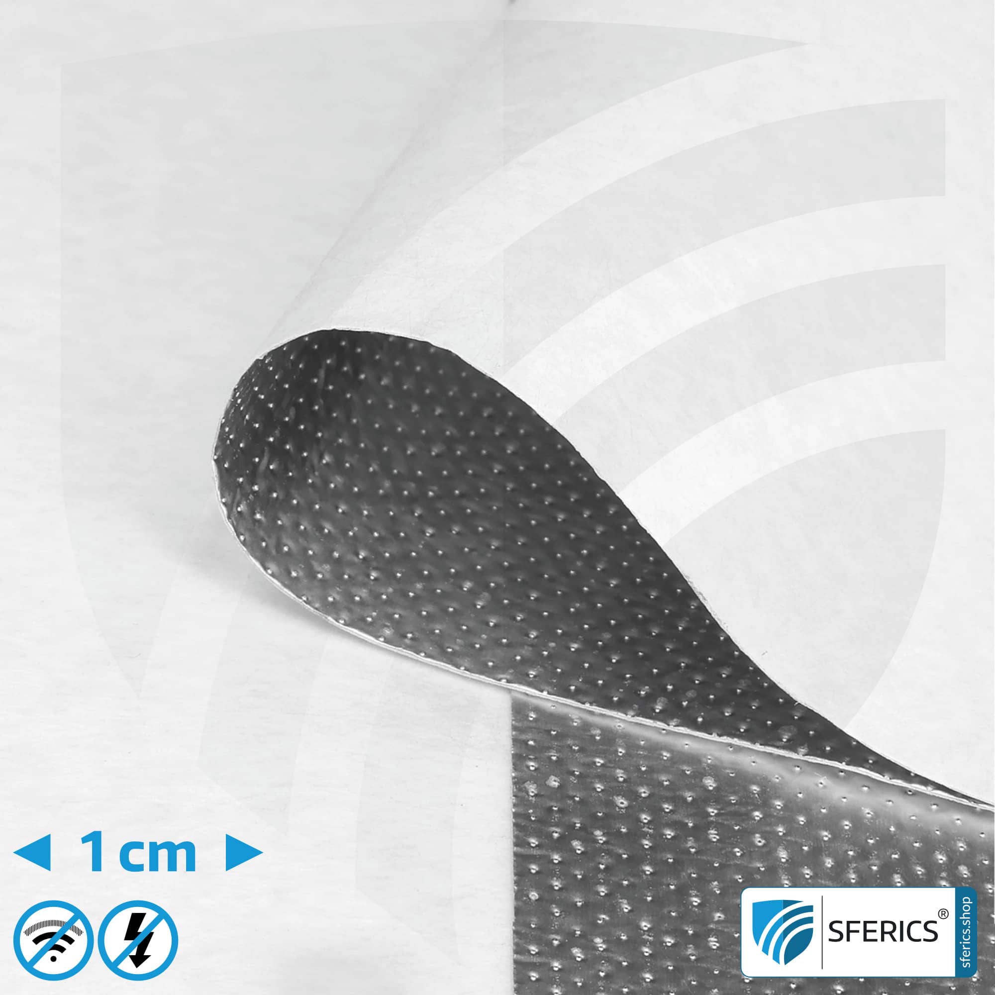 Abschirmvlies SAFEBUILD® A190 | EMF Schutz bis 112 dB